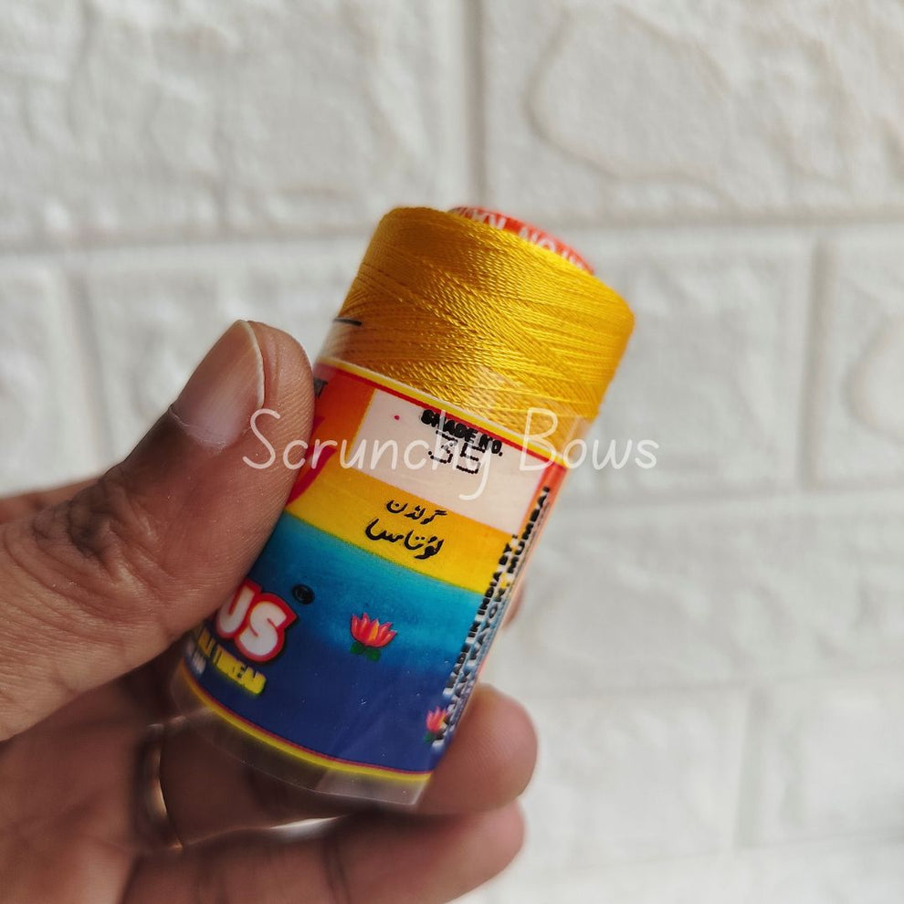 Lotus Silk Thread - Shade No.35 – ScrunchyBows