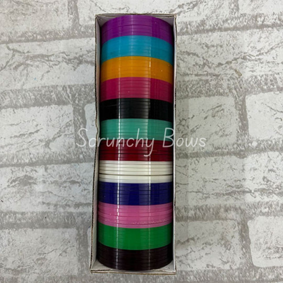 Flat Bangles 6 cut – ScrunchyBows