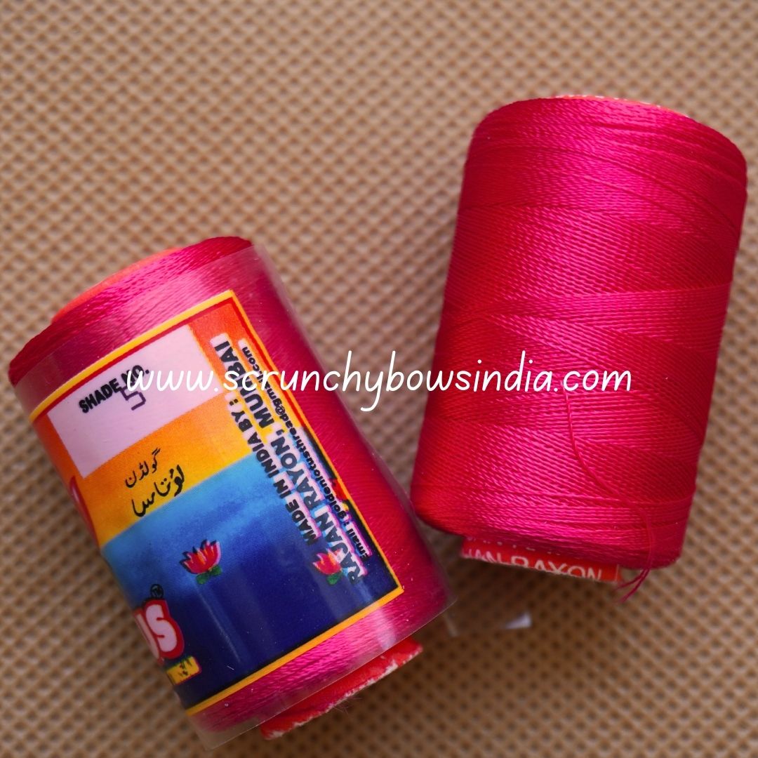 Lotus Silk Thread - Shade No.5 – ScrunchyBows