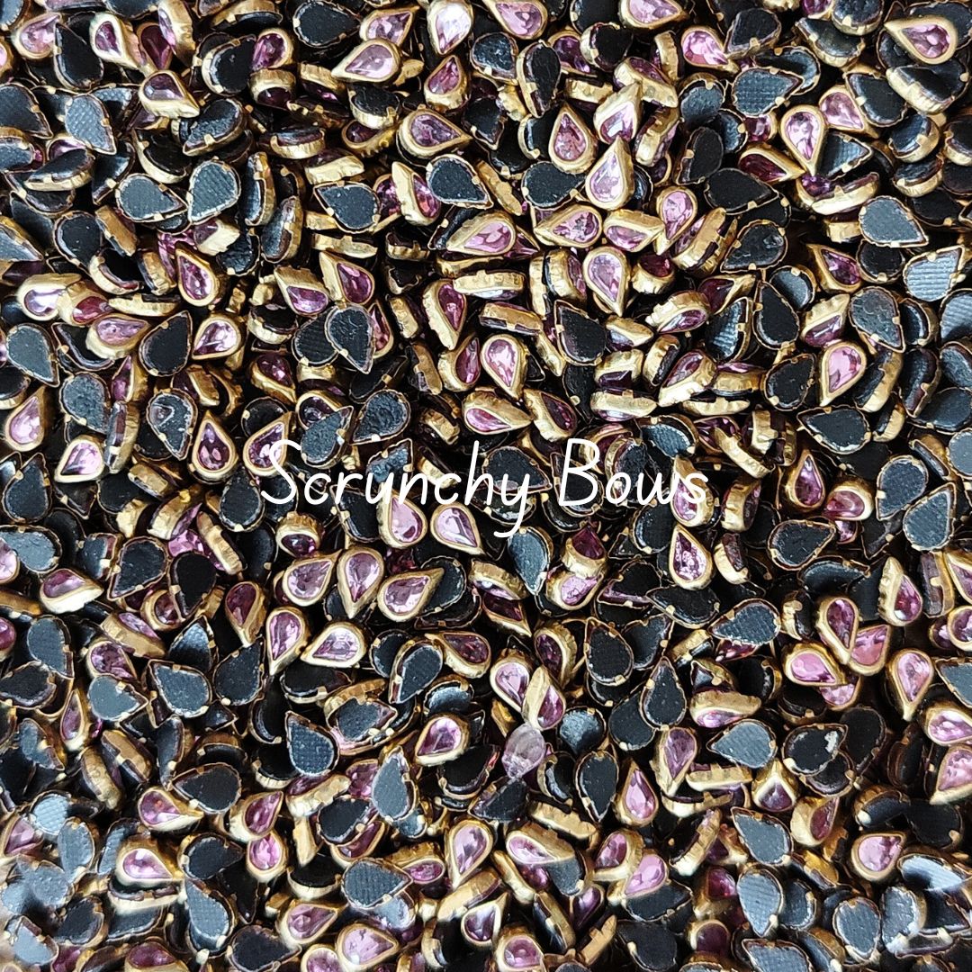Glass Thilakam - Light Pink – ScrunchyBows